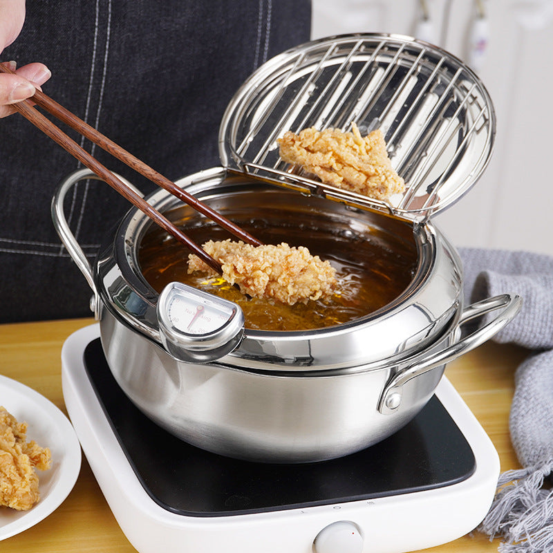 Stainless Steel Deep Fryer Pot – RayRay Online